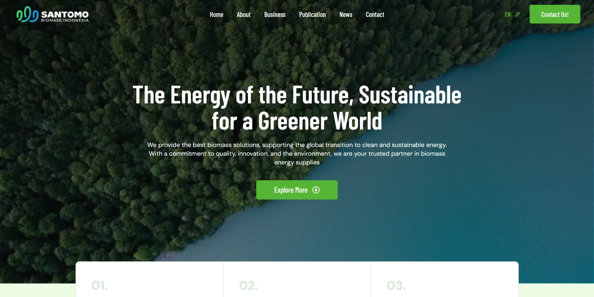 Santomo Biomass Indonesia - Indonesia's Leading Biomass Provider